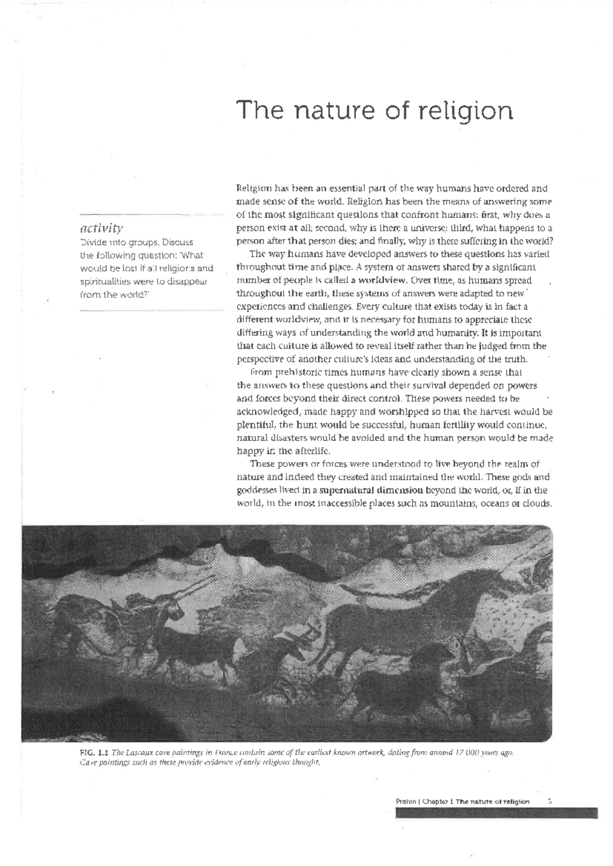 Nature of Religion (REL101) - Summary Notes on Beliefs and Worldviews ...