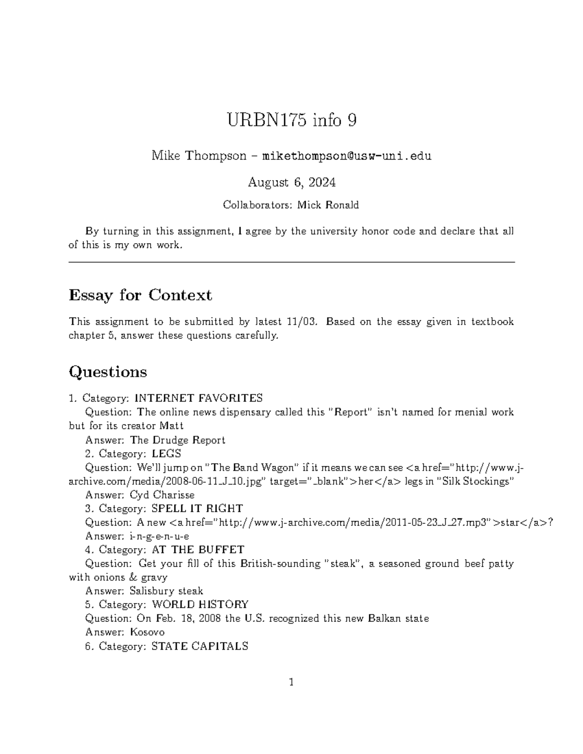 URBN175 Essay Notes: Context & Questions for Chapter 5 - Studocu
