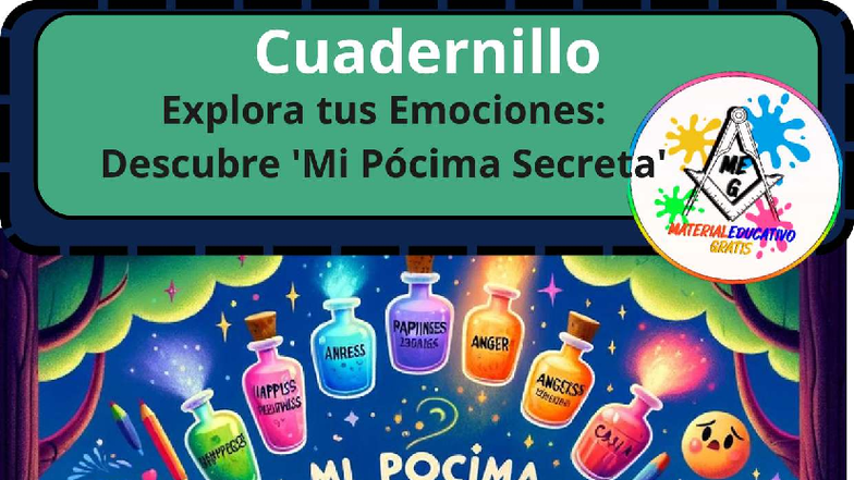 Explora tus Emociones: Mi Pócima Secreta (SRR LI0ATRS) - Studocu