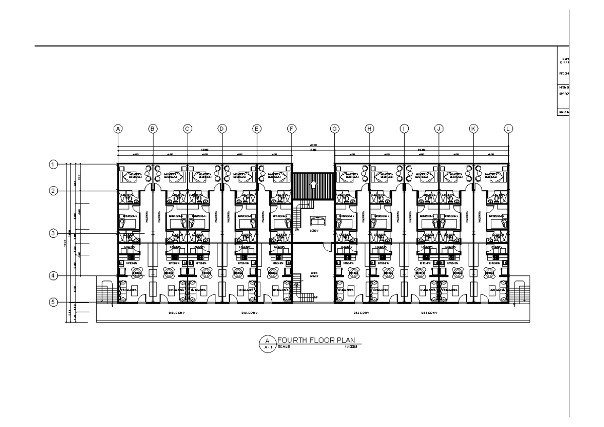 5-Storey Residential Building Floor Plan and Layout Details - Studocu