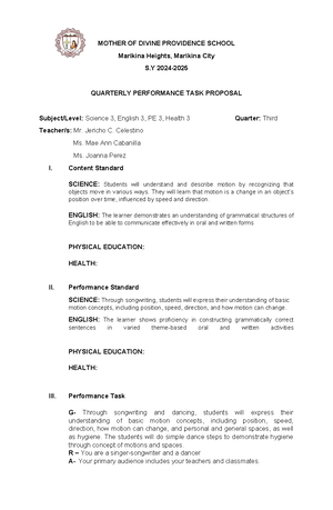 Rubric for Natural Disasters Portfolio - Rubric for Natural Disasters ...