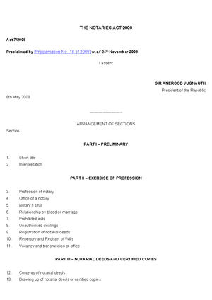 Consolidated Version of the Workers' Rights Act 2019 as at 7 September ...