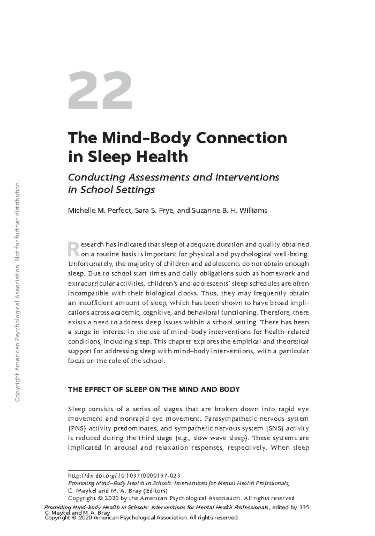 22 Sleep Health Interventions in Schools: Assessments & Strategies ...