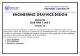 Engineering Graphics and Design - Further Education and Training - Studocu
