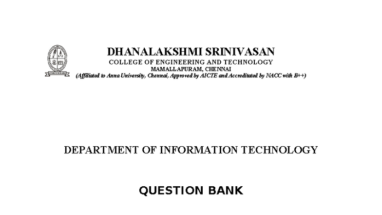 IT8501 Question Bank: Web Technology (Unit 1-4) - Studocu
