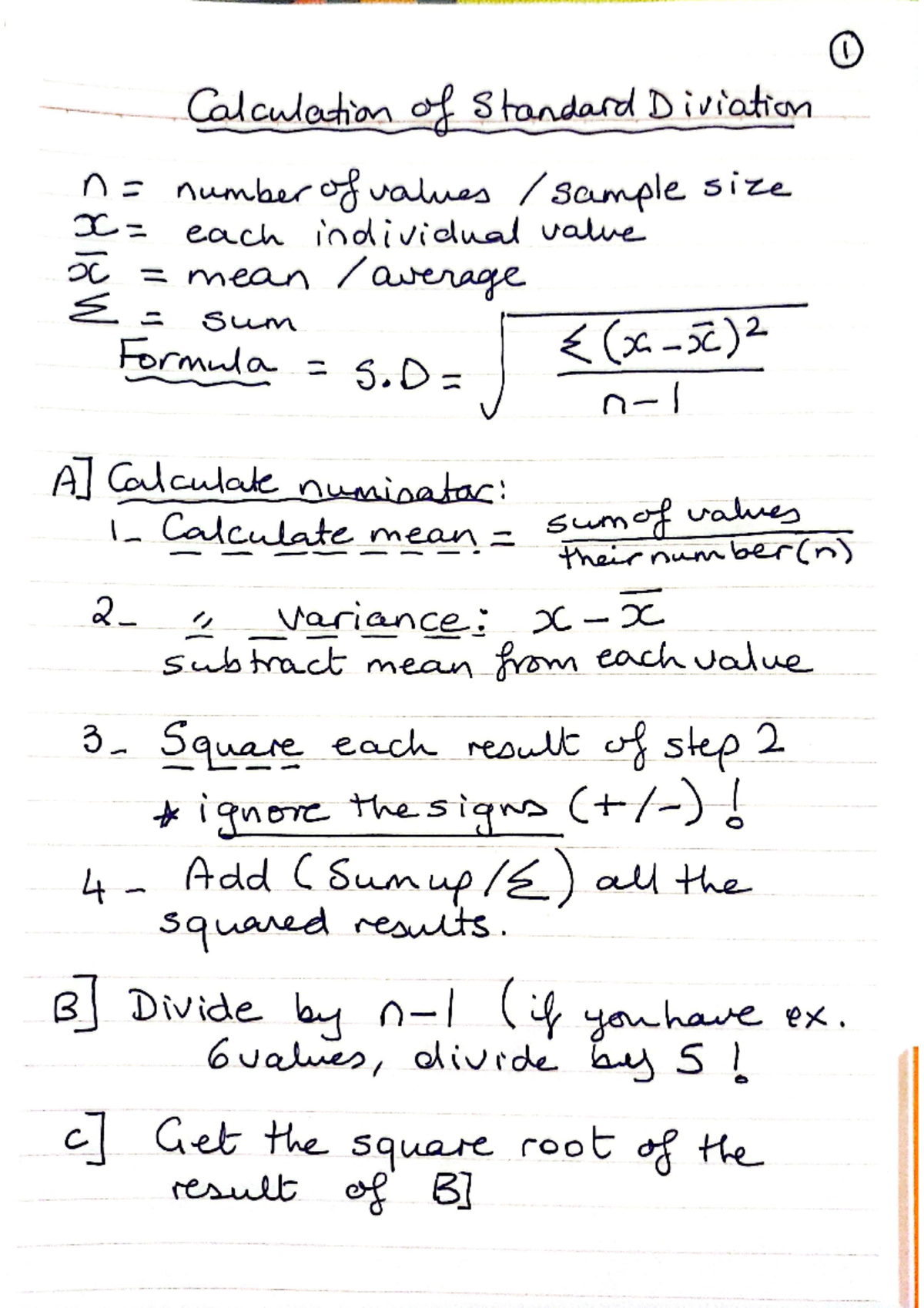 Understanding Standard Deviation: Key Concepts and Applications - Studocu