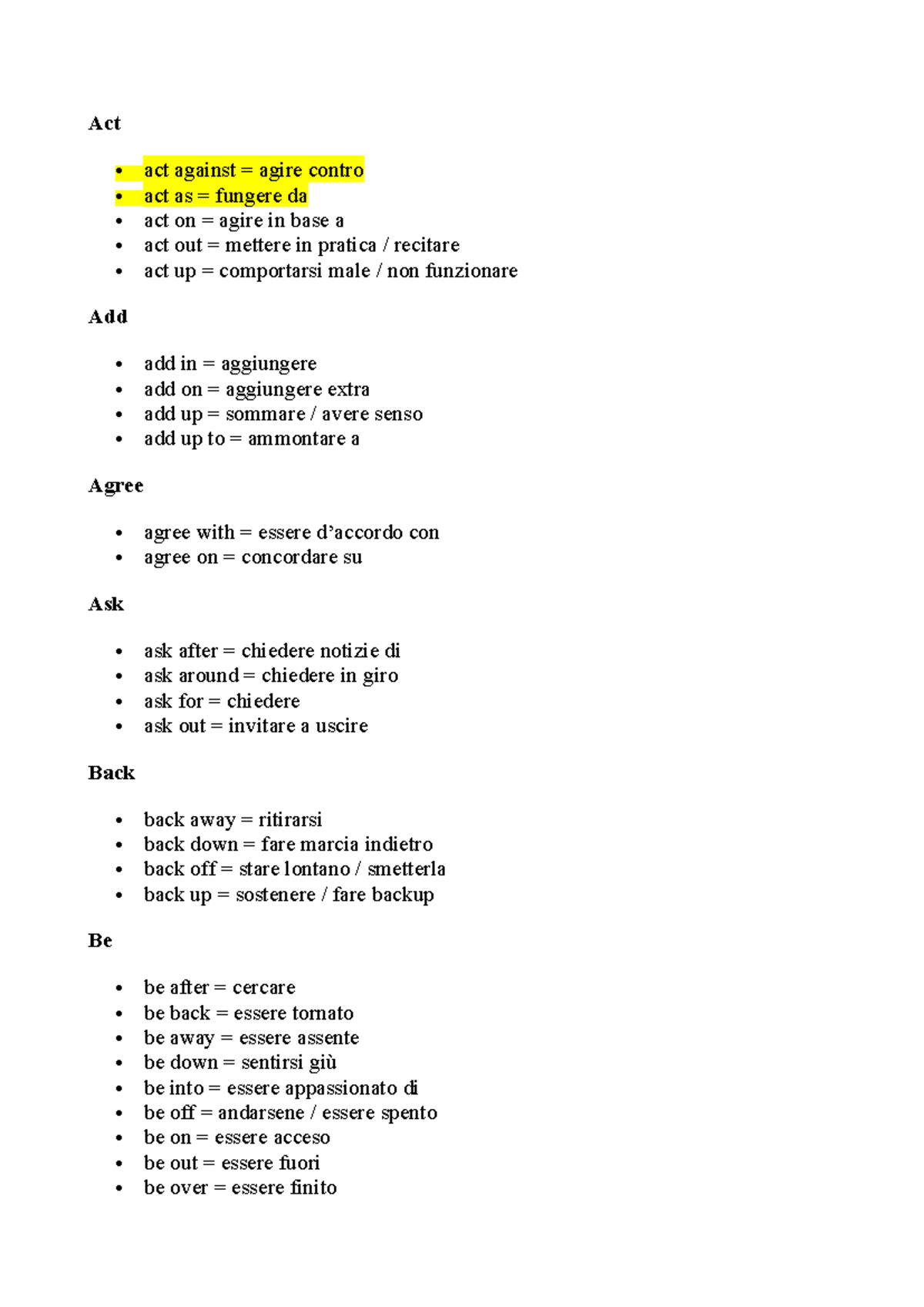 Phrasal Verbs Study Guide - English Language Essentials - Studocu