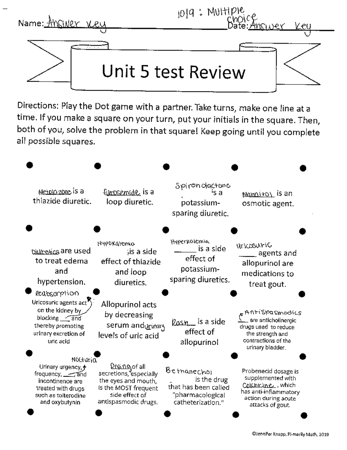 XYZ 501 - Comprehensive Study Guide for Unit 5 Test Review - Studocu
