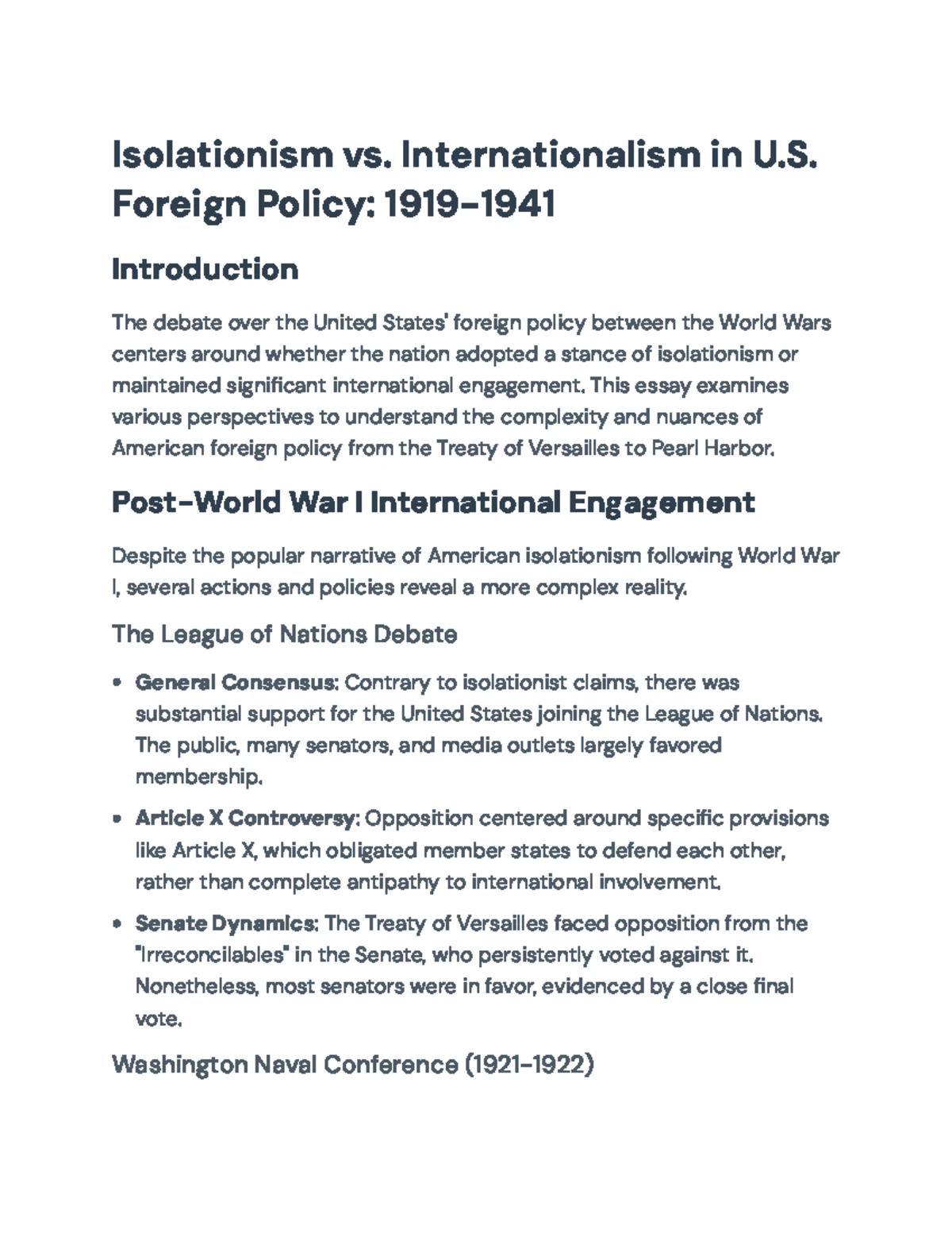 03.01 Isolationism, Intervention, and Imperialism - In this lesson, you ...