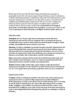 Kap 16 idrett, verider og etikk - Kap. 16 idrett, verdier og etikk Hvilke forhold er det mellom ...