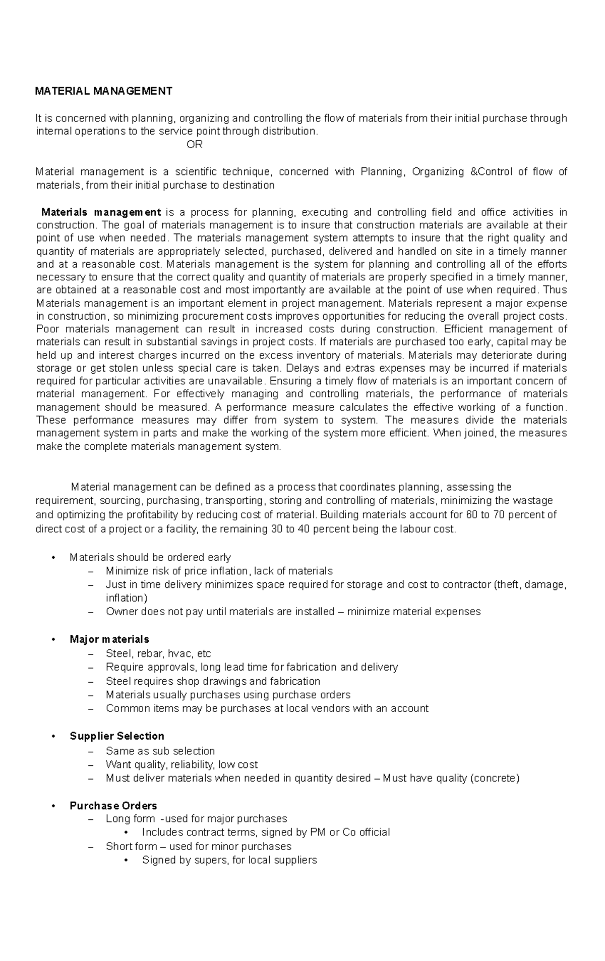 Advanced Construction Methods: Effective Material Management Strategies ...