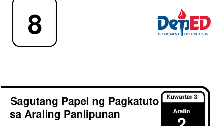 Q3 AP8 Lesson 2: Matatag K to 10 Araling Panlipunan Notes - Studocu