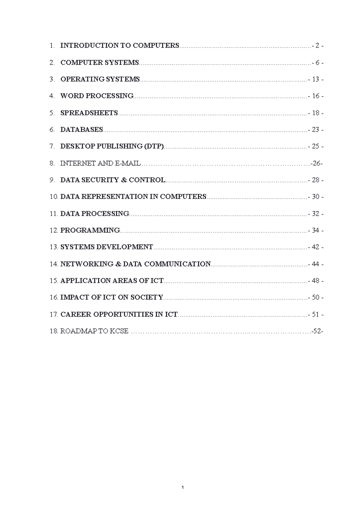 Topical Revision Questions - Computer Studies 451/1 Paper 1 - Studocu