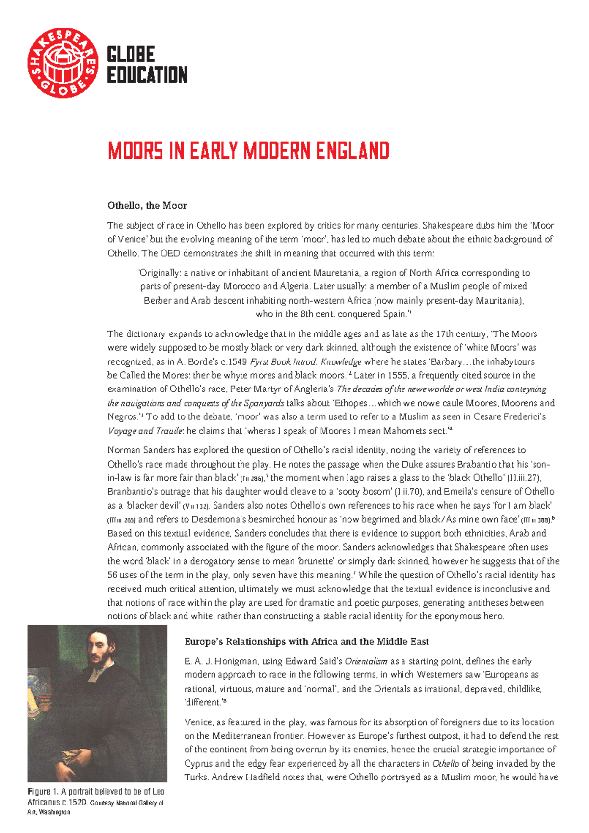 Moors in Early Modern England - Moors in early modern england Othello ...