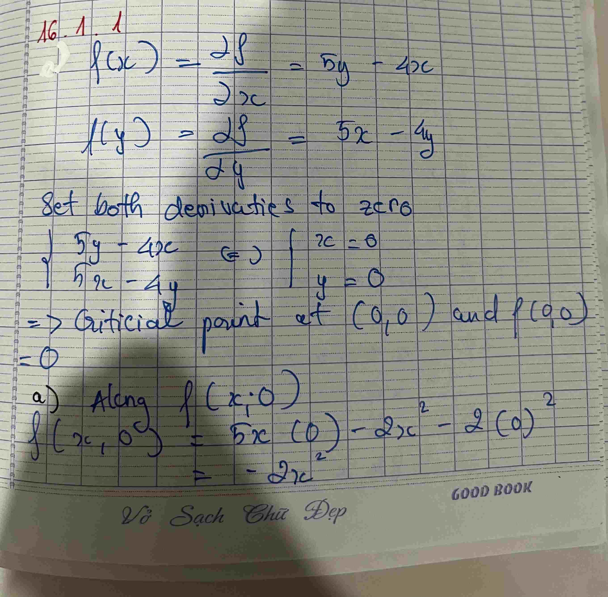 Calculus 16: Critical Points and Local Extrema Analysis - Studocu