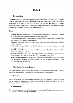 Model Paper 1 for BCC301(Cyber Security) 3rd sem - Note: 1. Attempt all Sections. If require any ...