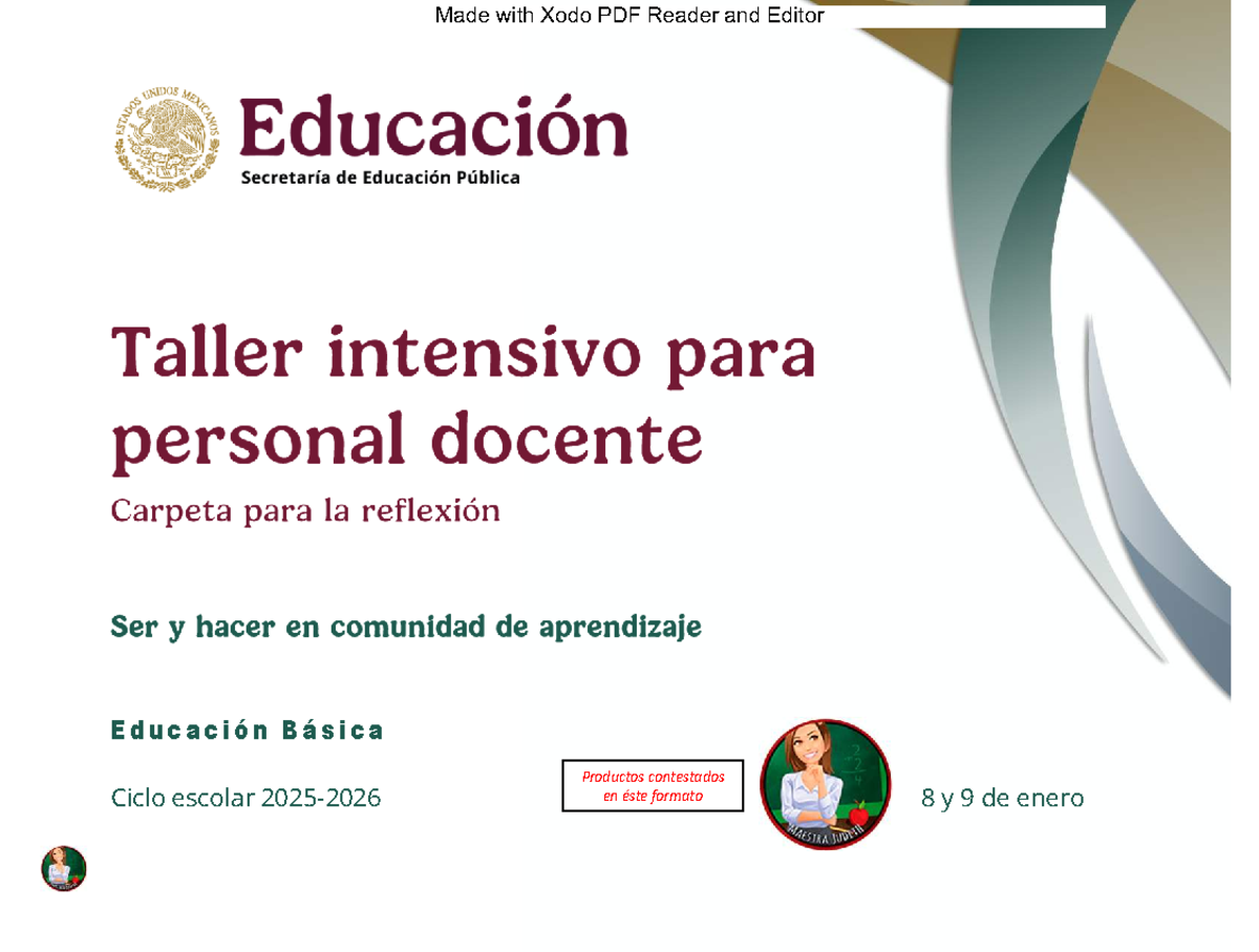 Taller Intensivo para Docentes: Reflexiones y Estrategias Educativas ...