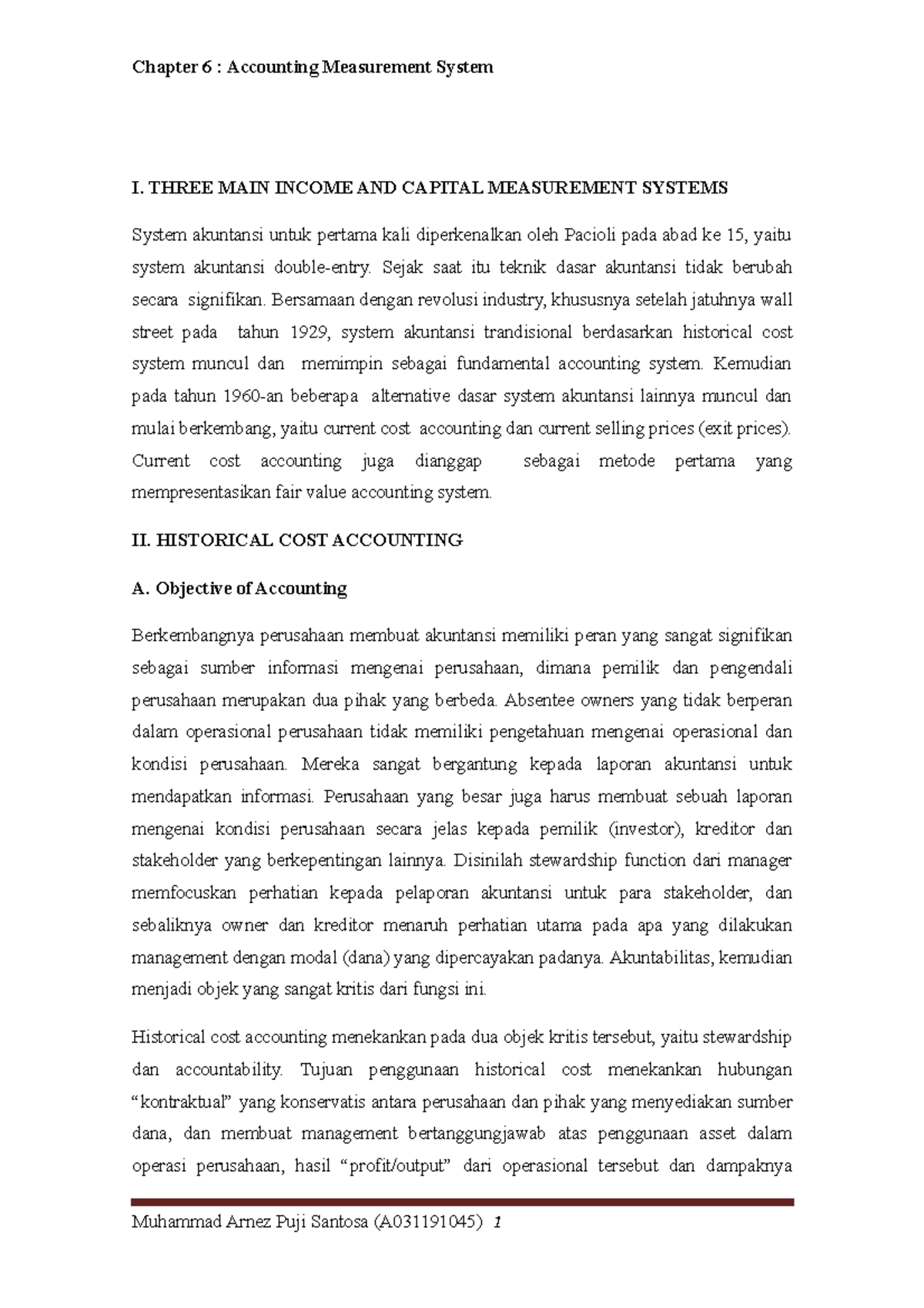 A031191045 - Analysis of Accounting Measurement Systems: Historical ...