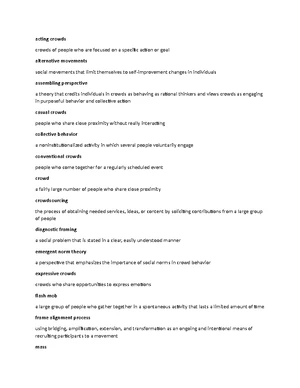 Sociology Chapter 3 Notes - Introduction to Sociology Chapter 3 Notes ...