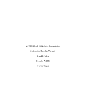 ACC 550 Module 6 Capital Budgeting and investment Decisions Courtney ...