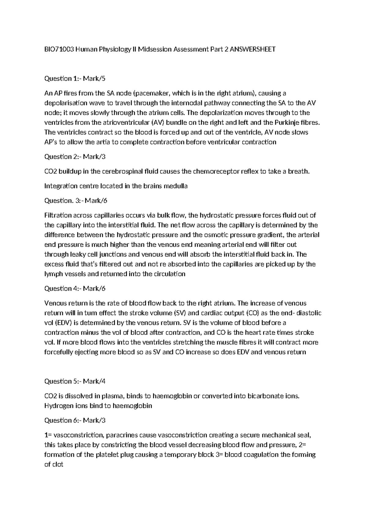 Nursing Practical Exam Guide: A to G Assessment Techniques - Studocu