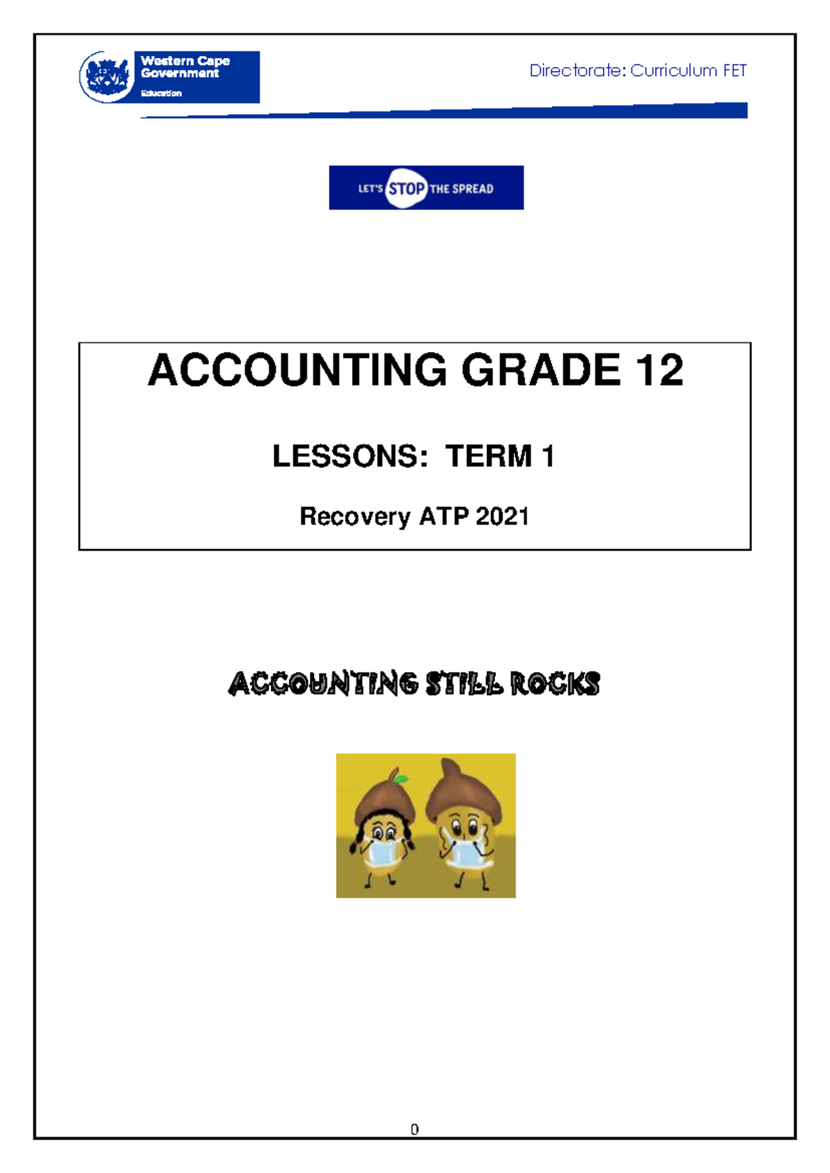 2021 T1 Gr 12 Accounting Lesson: Key Concepts & Final Accounts - Studocu