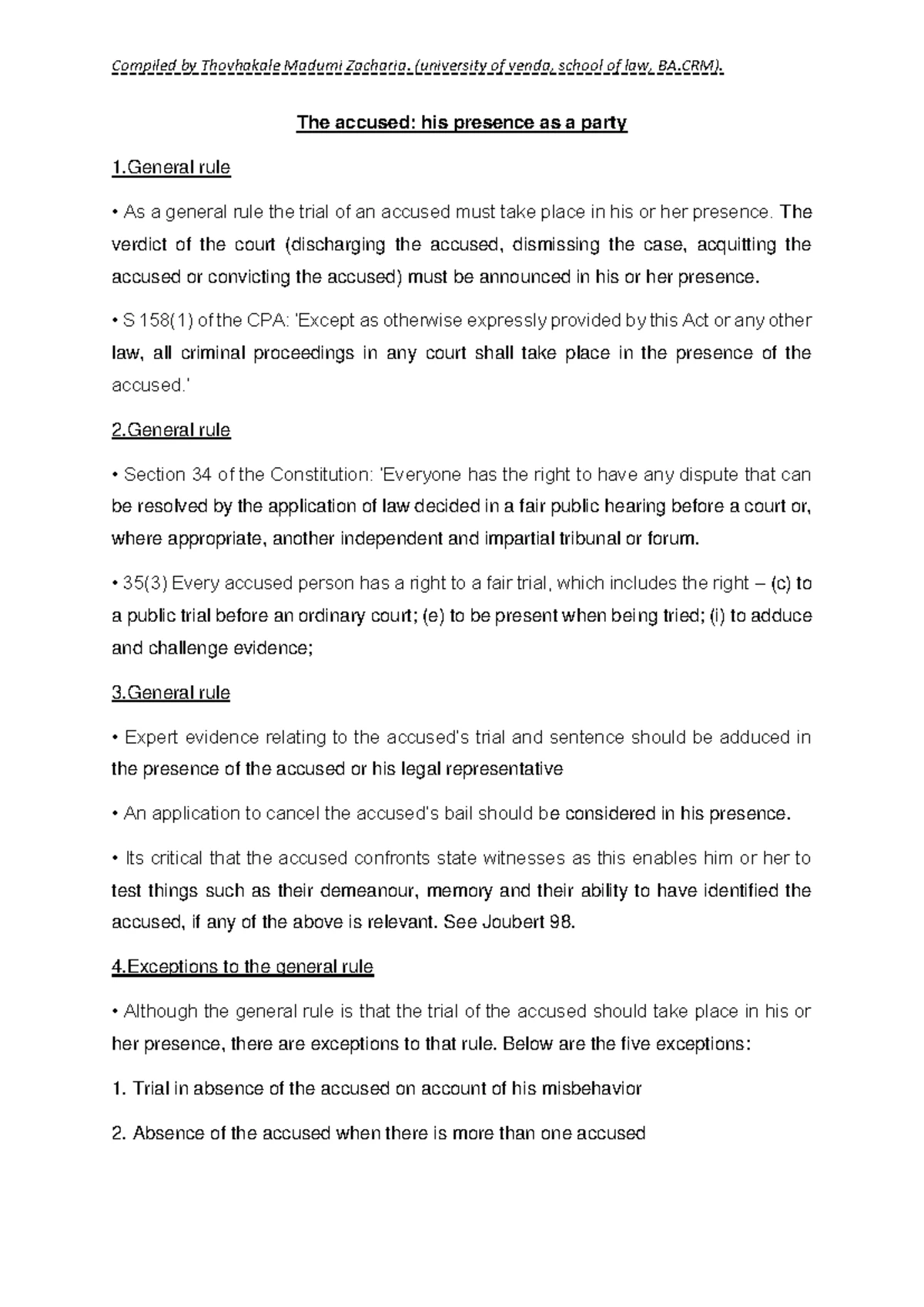 Recusal Application - RECUSAL APPLICATION IN THE ...