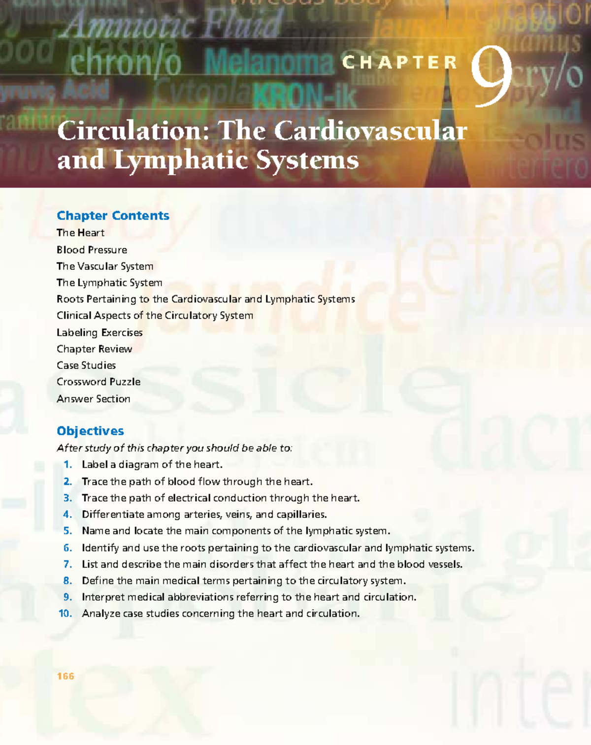 Chapter 9: Circulation in the Cardiovascular & Lymphatic Systems - Studocu