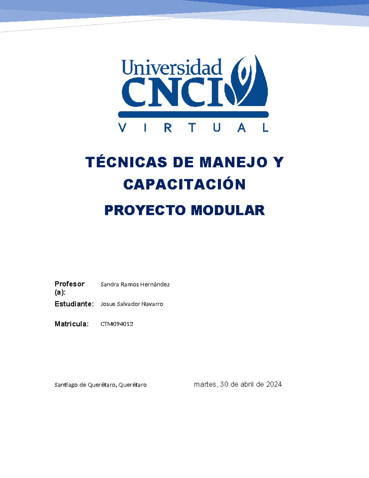 Capacitación Modular para Operadores de Transporte - CTM - Studocu