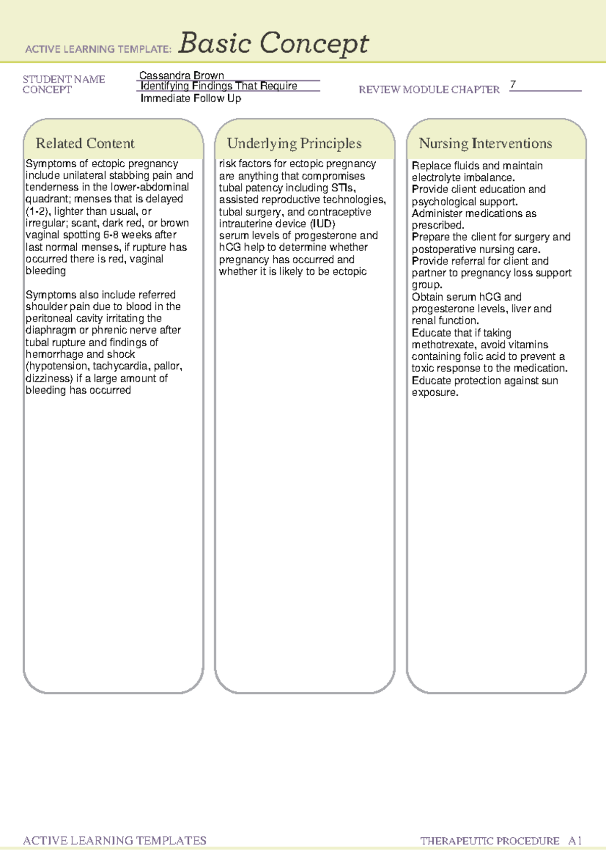 Identifying Findings Needing Immediate Follow-Up in Nursing ...