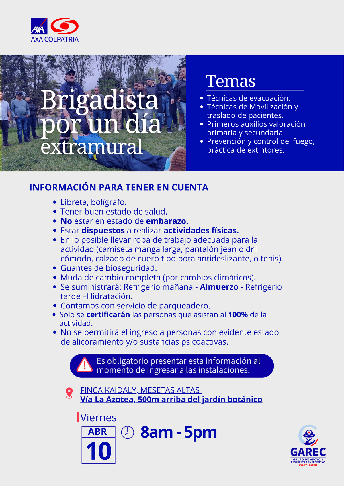 Invitación Brigadista por un Día Extramural - Villavicencio 2 - Studocu