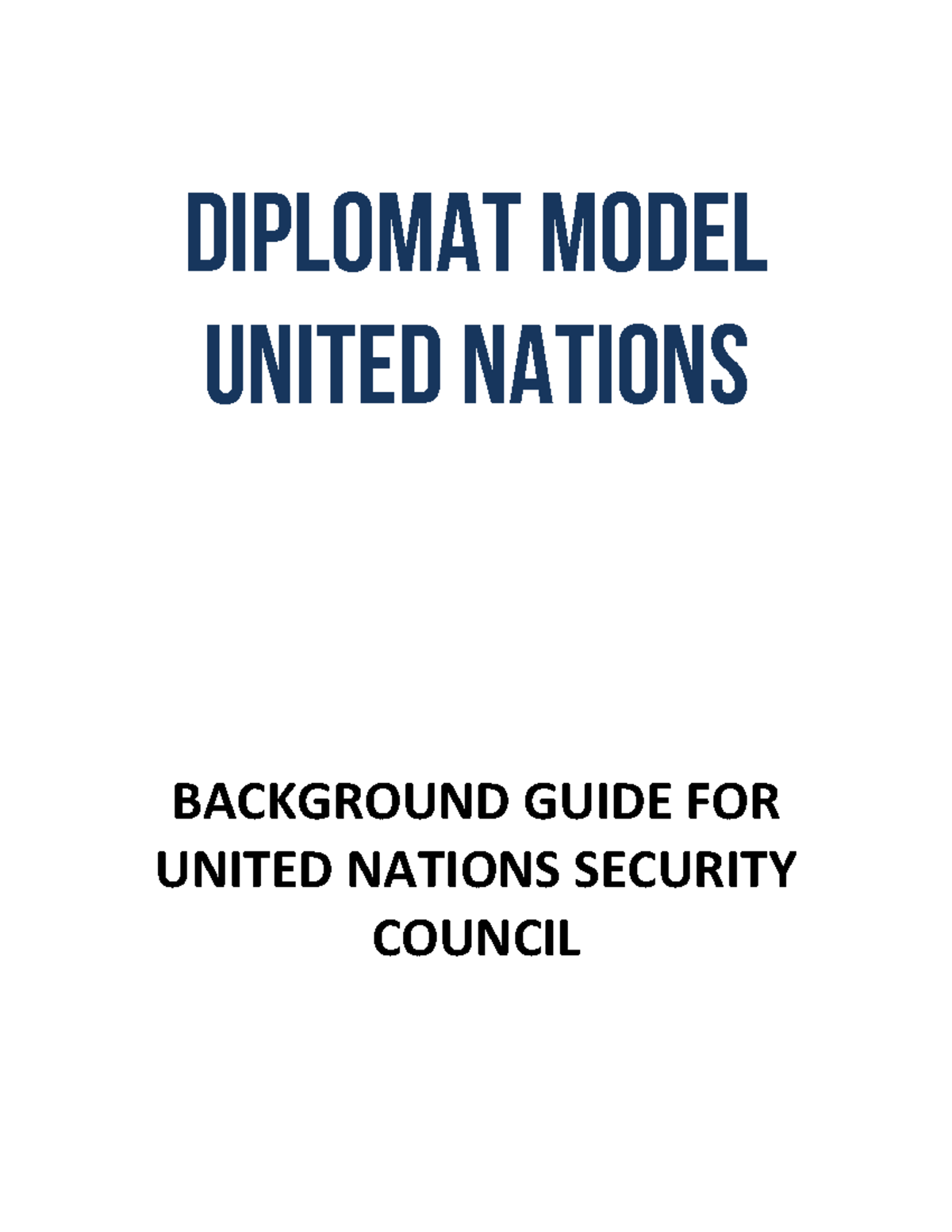 UNSC 2024 - a group of basic unsc - DIPLOMAT MODEL UNITED NATIONS ...