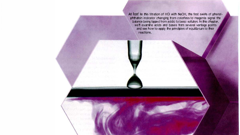 Chapter 18-19: Acids, Bases, and Equilibria in Aqueous Solutions - Studocu