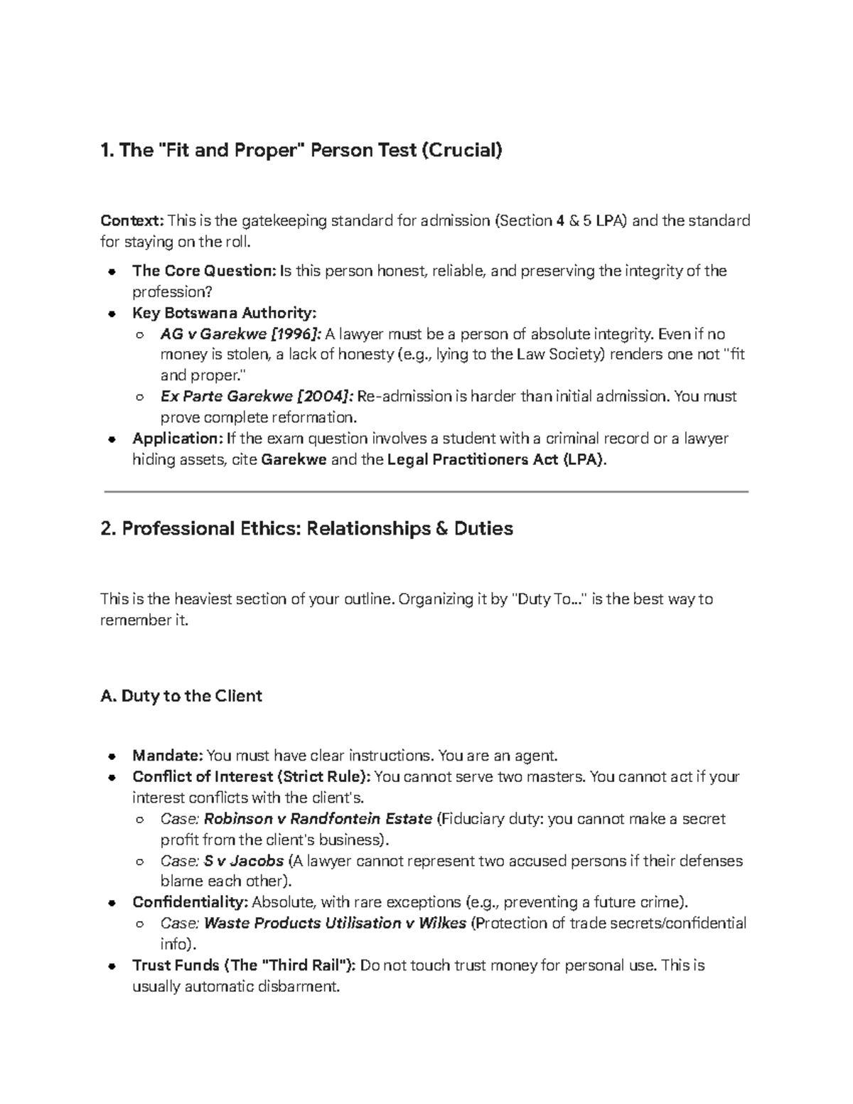 Professional Ethics Exam Cram Sheet - Last Minute Prep (Course Code: 4 ...