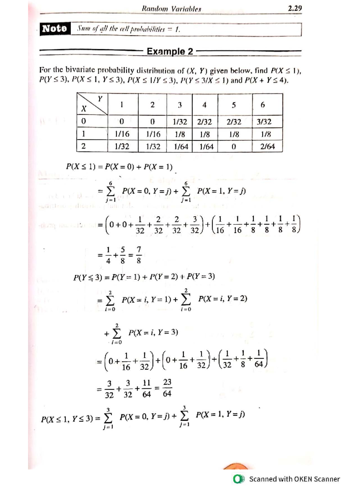 Unit 2 & 3: Bivariate Probability Distributions and Random Variables ...