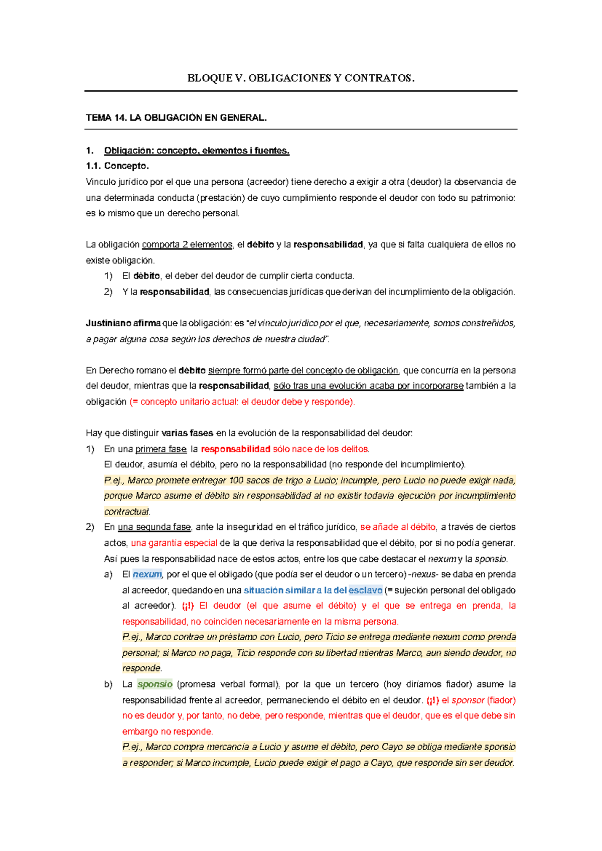 DR- Final Exam - PDF - DERECHO ROMANO: OBLIGACIONES Y SUCESIONES - Studocu