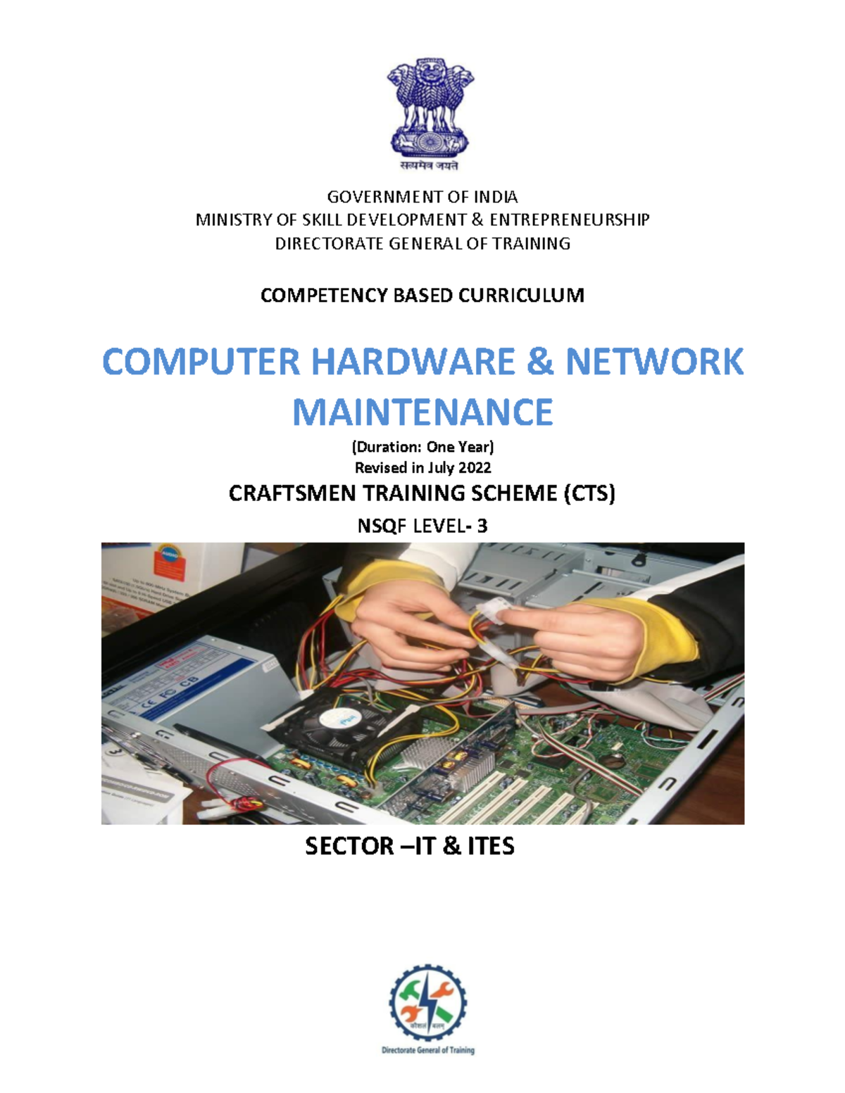 CHNM CTS2 - Competency-Based Curriculum for Computer Hardware ...
