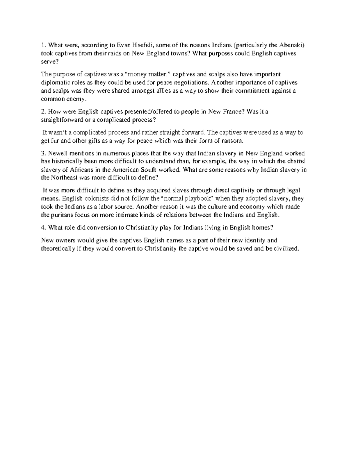 Source Analysis 4 - reading - What were, according to Evan Haefeli ...
