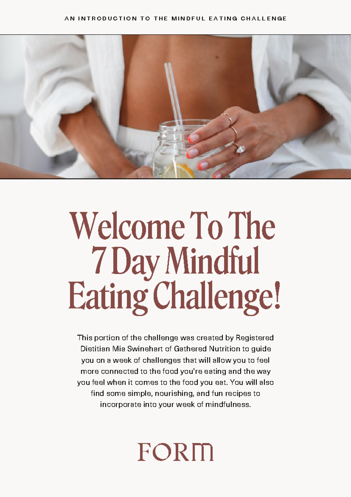 7-Day Mindful Eating Challenge: A Guide to Nourishing Choices - Studocu