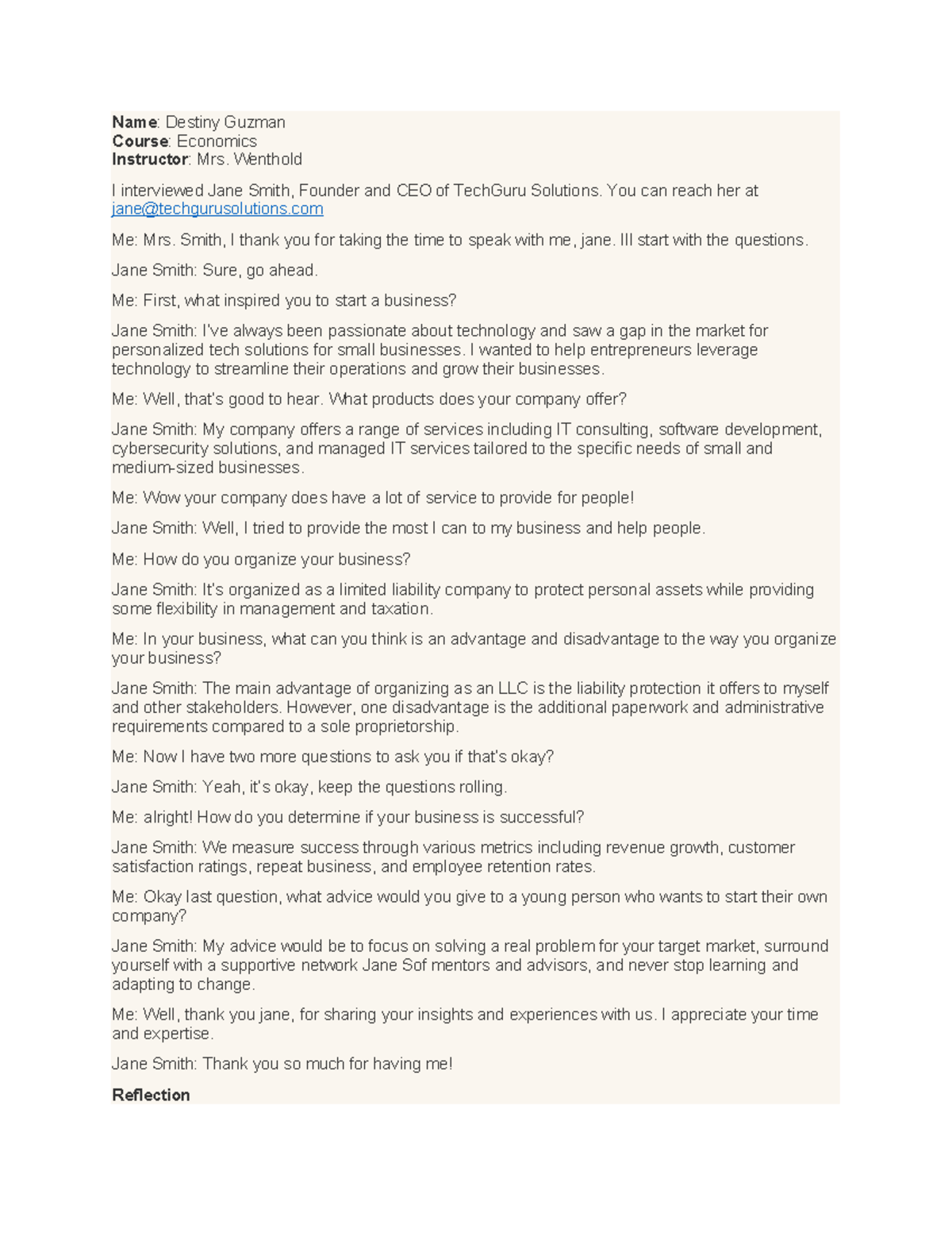 Economics Interview Insights: 02.05 Maximizing Profit - Honors - Studocu