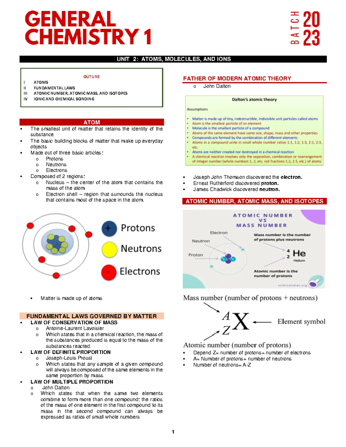 4TH Quarter General Chemistry 2 Reviewer - SLP 2 Notes - Studocu