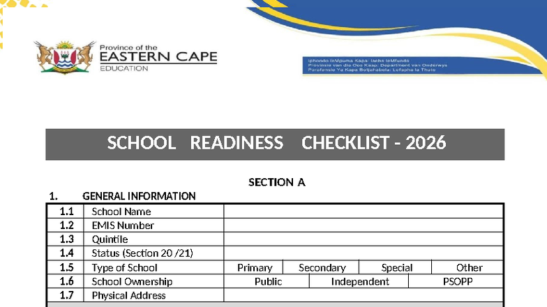 2026 School Readiness Checklist: Comprehensive Evaluation Guide - Studocu