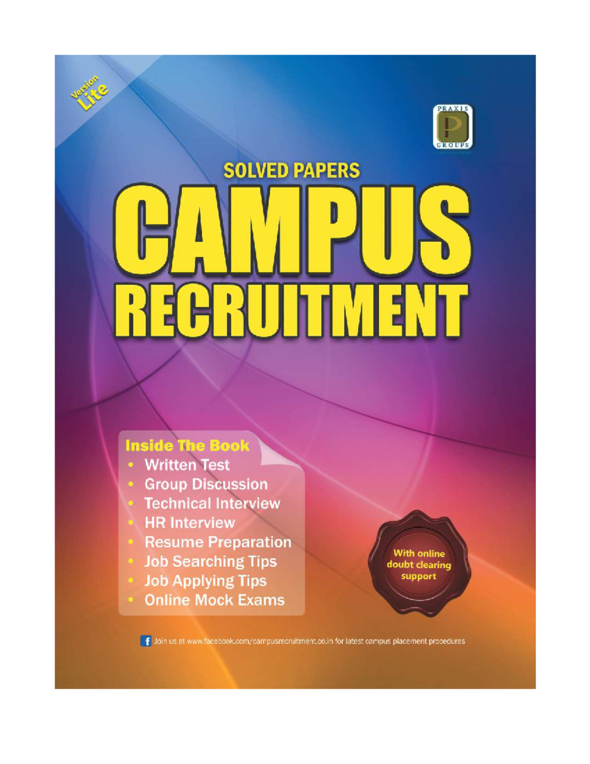 Campus Recruitment Syllabus & Solved Papers (CAMPUS RECRUITMENT) - Studocu