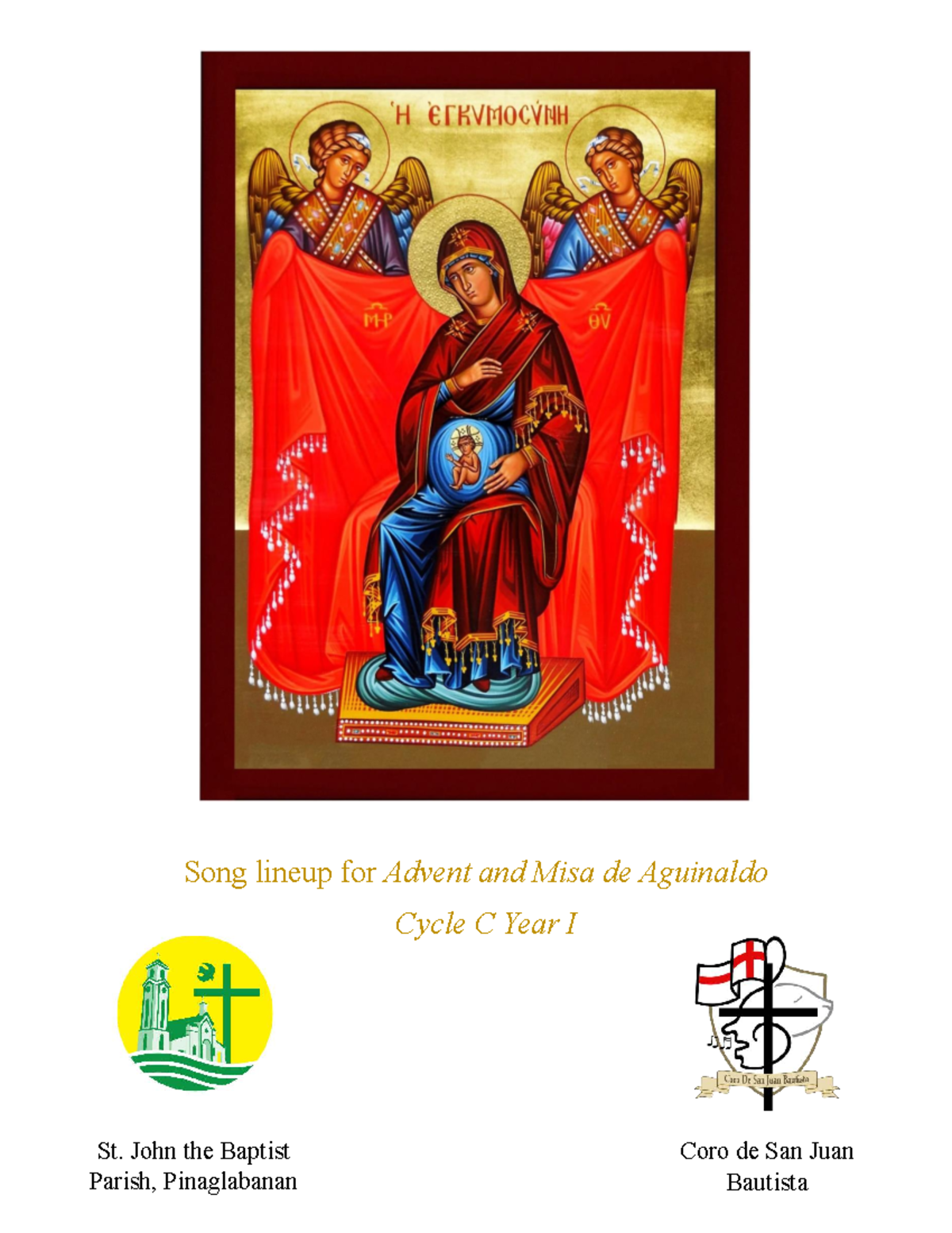Advent and Misa de Aguinaldo - Conseratory of Music - John the Baptist ...