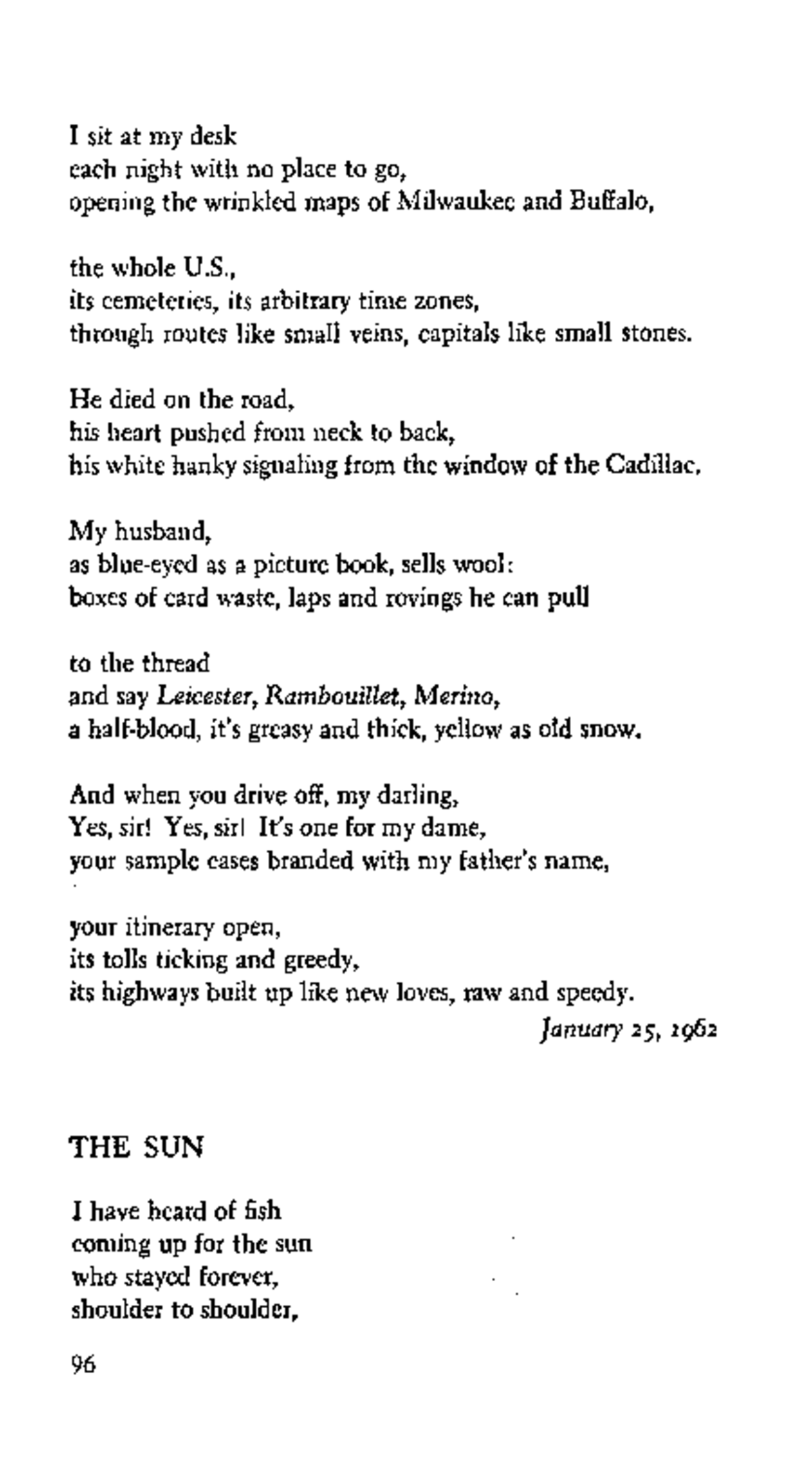 Anne Sexton - The Complete Poems 124 - I sit at my desk each night with ...