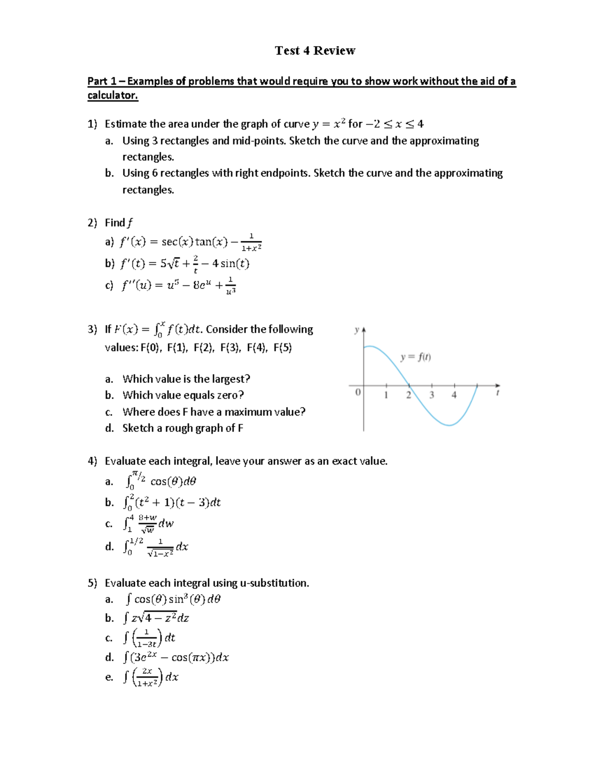 Test #4 Review - Chapter Sample Test Preparation Notes - Studocu