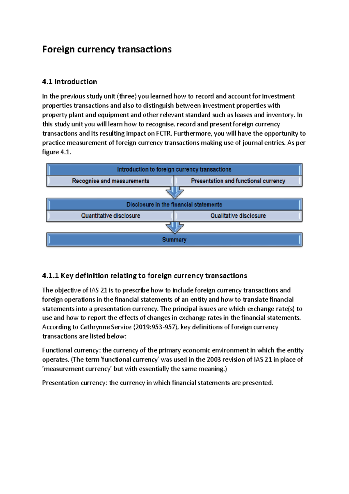 Foreign Currency Transactions: Financial Accounting Insights - Studocu
