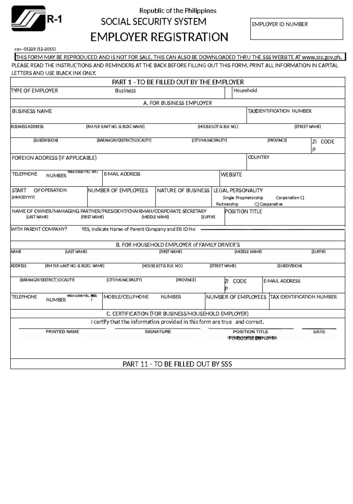 SSSForm ER Registration Guide for Employers (cov-01228) - Studocu