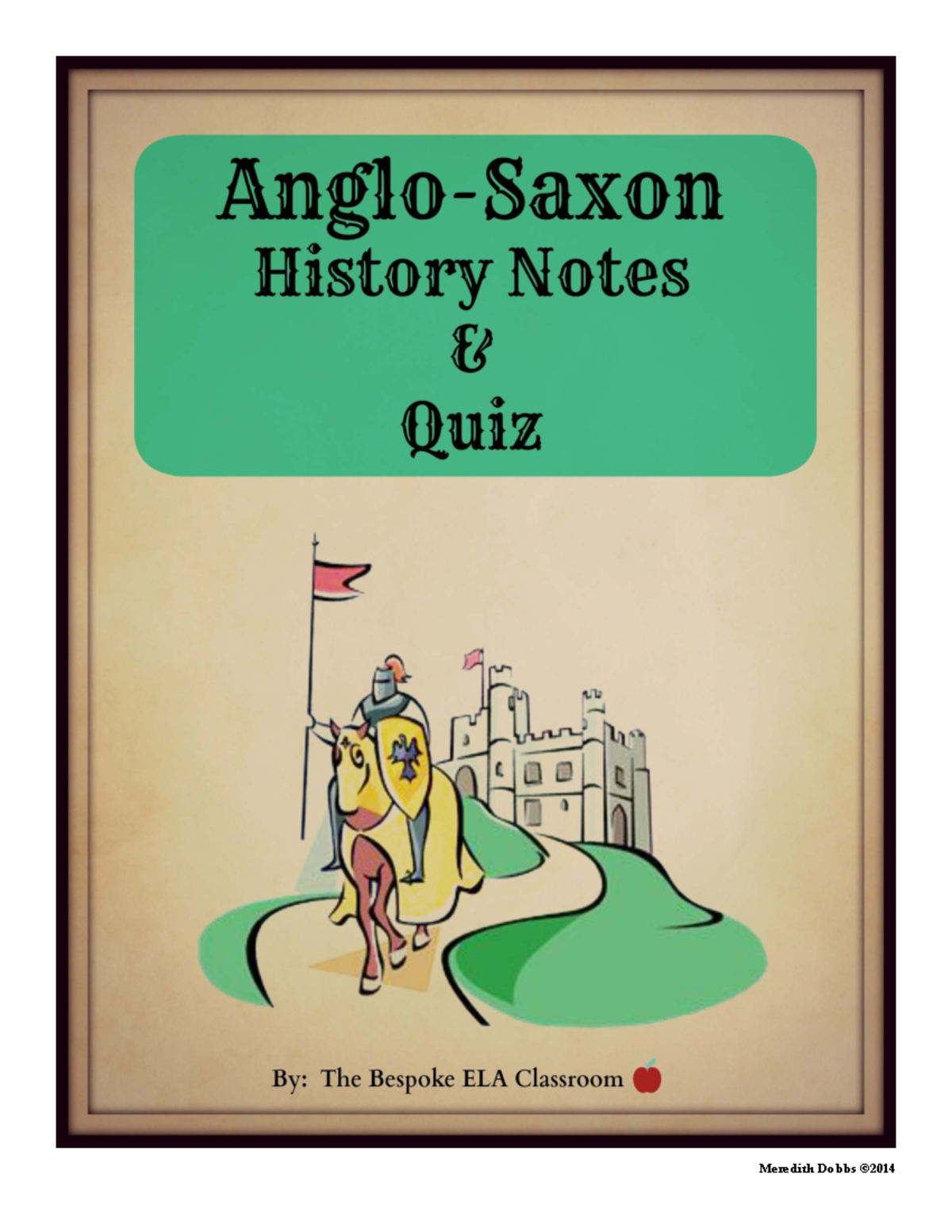 Beowulf Anglo-Saxon History Notes & Quiz (Period A) - Studocu