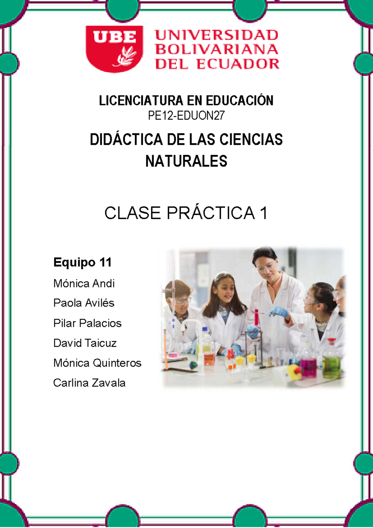 Clase Práctica 1: Método Científico en Ciencias Naturales CCNN - Studocu